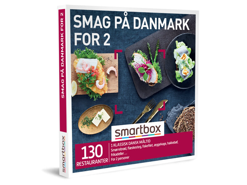 Oplevelsesgave Smag på Danmark for 2 - Smartbox