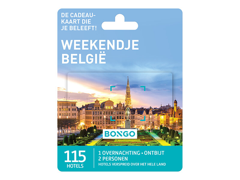 Cadeaubon Weekendje België - Bongo