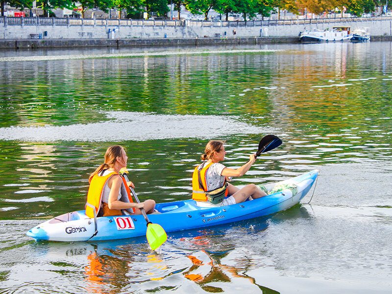 Séance de paddle ou kayak à Namur pour 4 personnes - Bongo