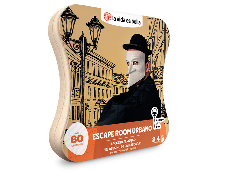 Caja regalo Escape room urbano - La vida es bella