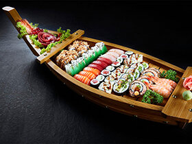 Sushi Deluxe Boat voor 4 in Gent - Bongo