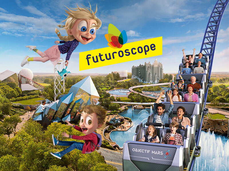 2 billets adulte et 2 billets enfant pour le Futuroscope en 2024 - Smartbox