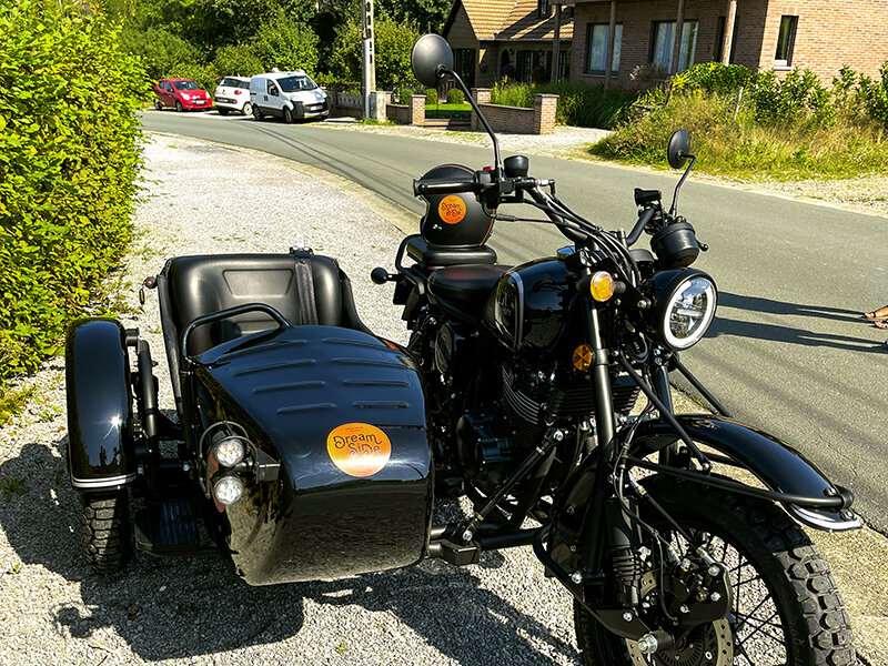 Een unieke rondleiding in een zijspan door de Citadel van Namen - Bongo