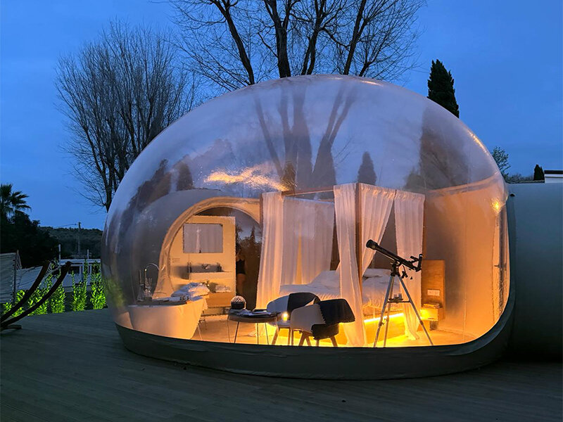 1 notte in Bubble Room con aperitivo in settimana – Puglia - Smartbox