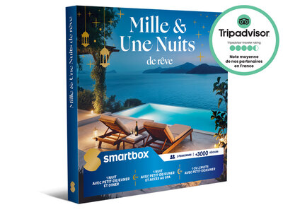 Coffret cadeau Mille et une nuits de rêve - Smartbox