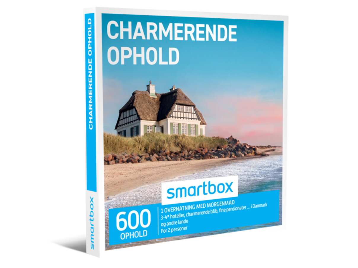 Oplevelsesgave Hotel & kroophold med middag - Smartbox