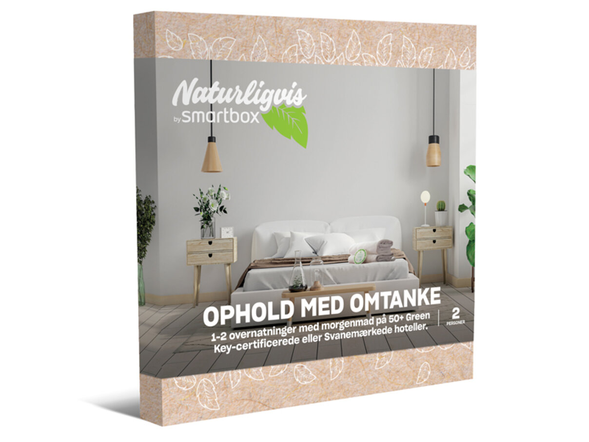 Oplevelsesgave Hotel & kroophold med middag - Smartbox
